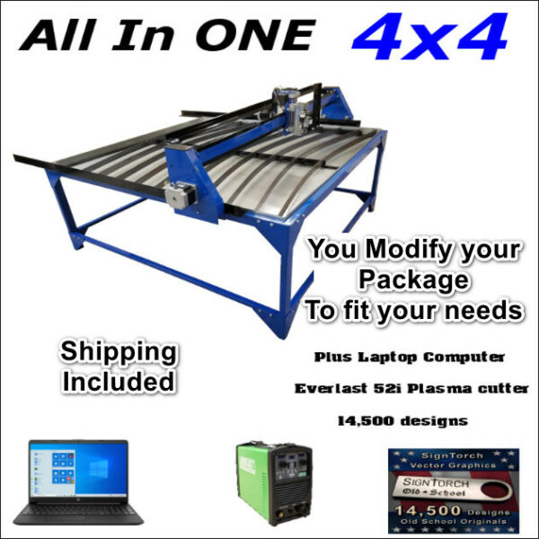 4x4 CNC plasma table
